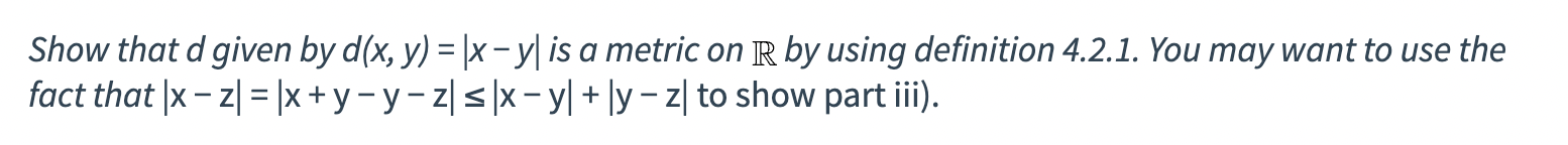 Solved Definition 4.2.1. Suppose S is a non-empty set. A | Chegg.com