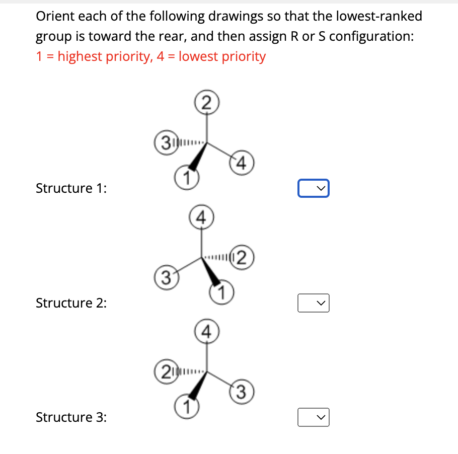 Solved Orient each of the following drawings so that the | Chegg.com