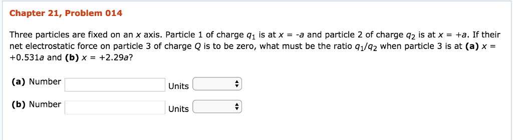 Solved Chapter 21, Problem 014 Three particles are fixed on | Chegg.com