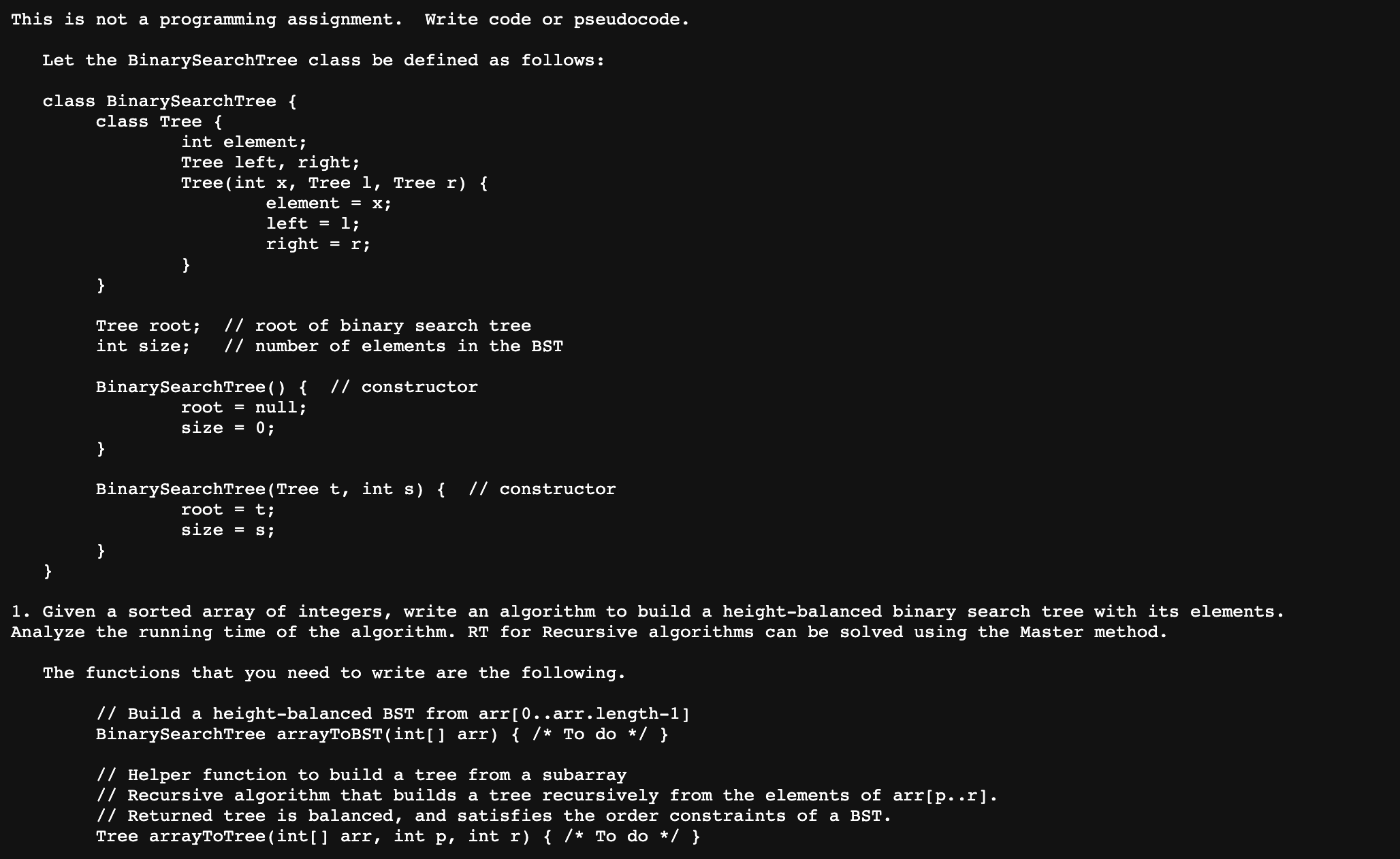Solved This Is Not A Programming Assignment Write Code Or 1587