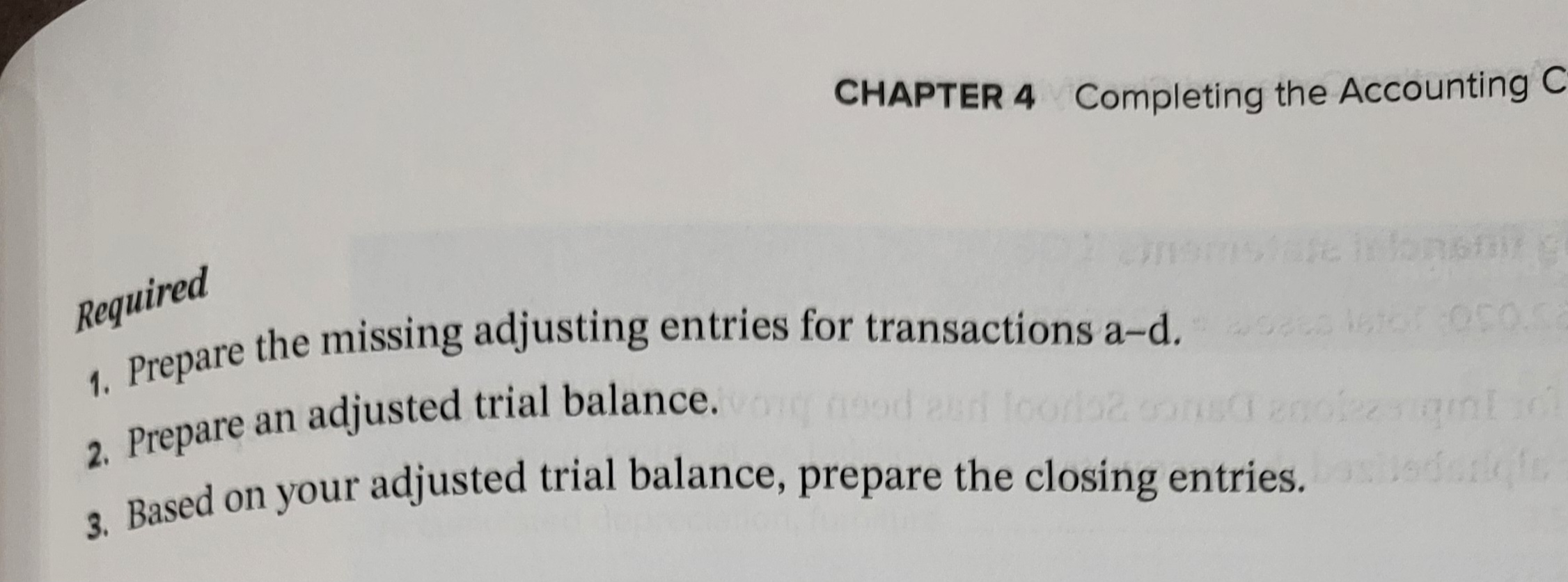 Solved Problem 4-8A Adjusting entries and closing entries | Chegg.com