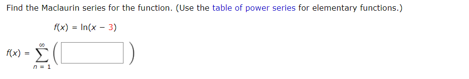 Solved Find the Maclaurin series for the function. (Use the | Chegg.com