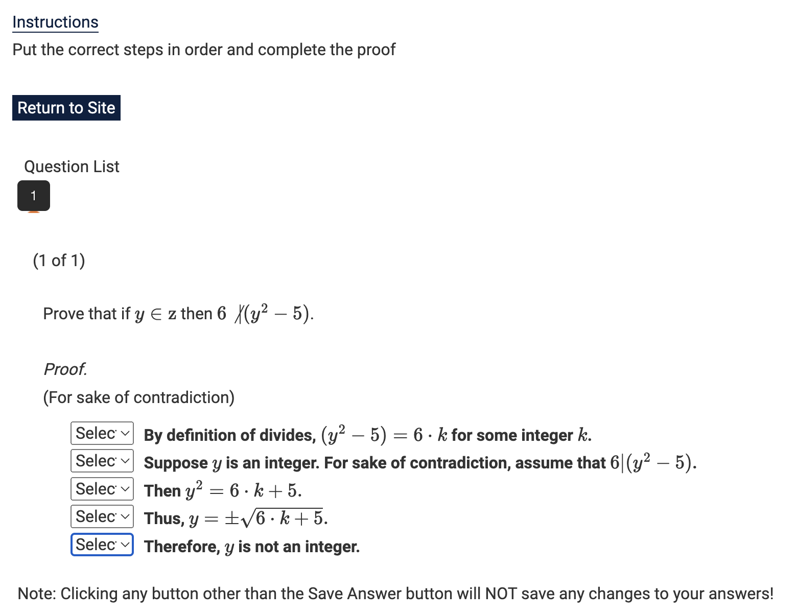 Solved Instructions Put the correct steps in order and | Chegg.com