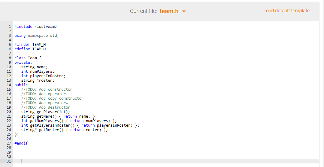 Solved In C++ please! I need it ASAP with EXACT OUTPUT! And | Chegg.com