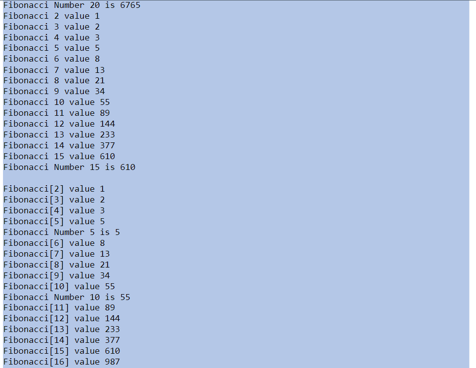 Solved Please finish Part 2 Implement fib. The program | Chegg.com