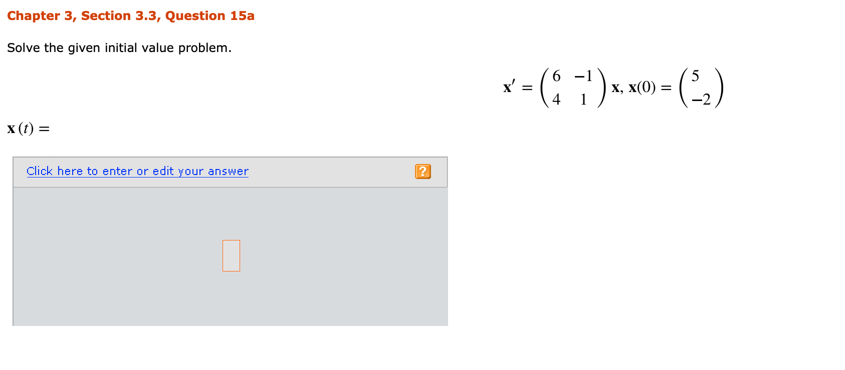 Solved Chapter 3 Section 3 3 Question 15a Solve The Given