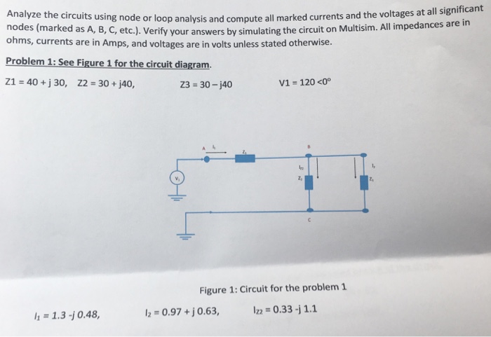 Solved Analyze the circuits using node or loop analysis and | Chegg.com