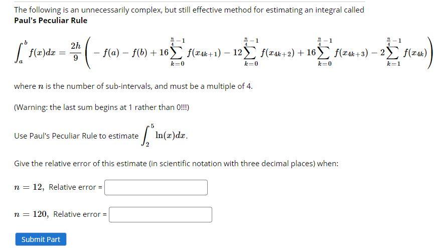 Solved The following is an unnecessarily complex, but still | Chegg.com