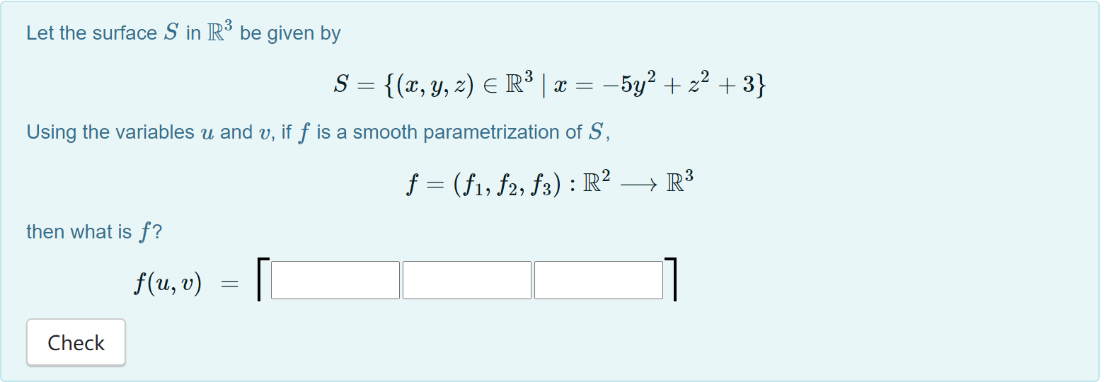 Solved Let the surface S in R3 be given by S = {(x, y, z) E | Chegg.com