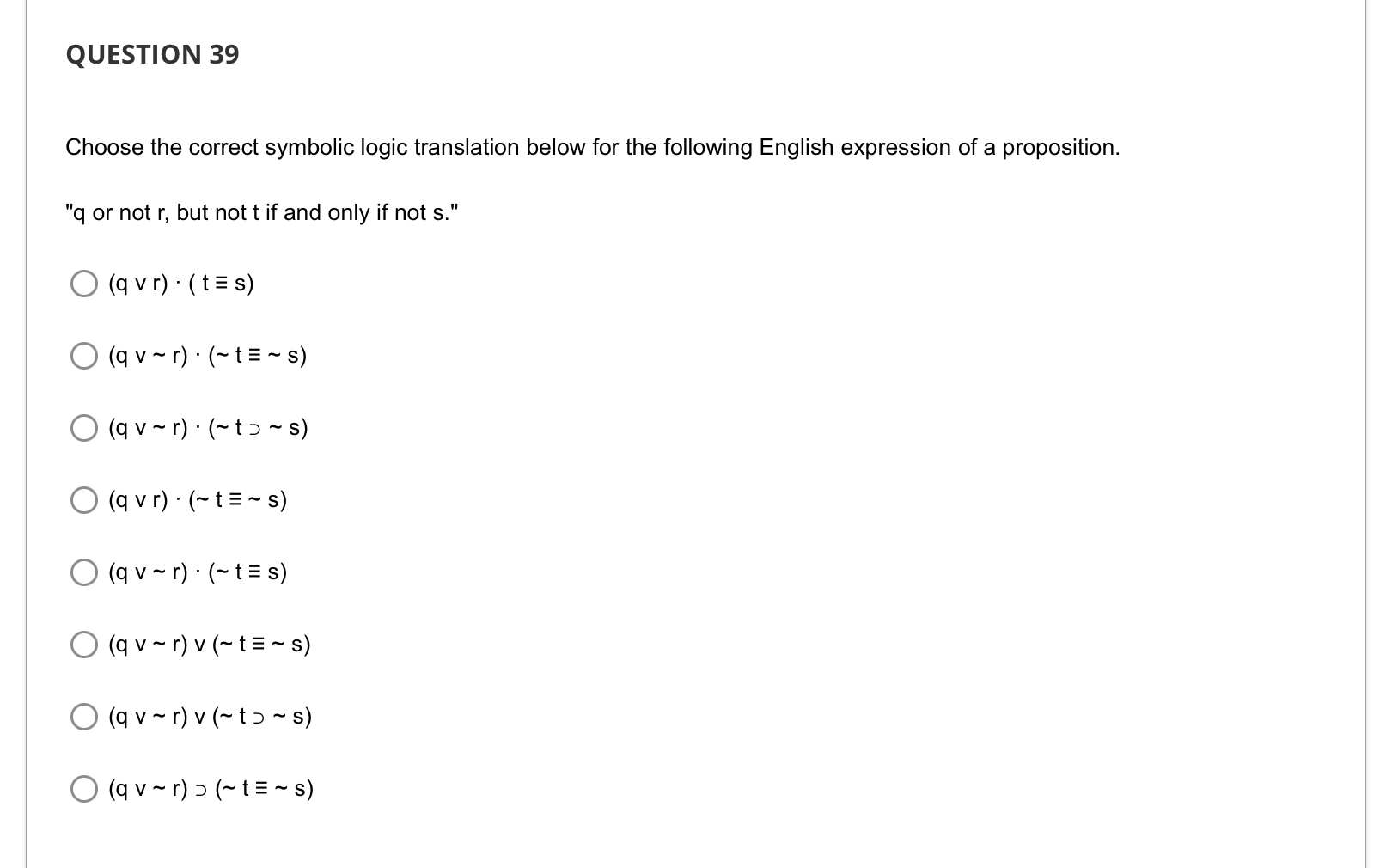 Choose the correct English translation below for the | Chegg.com