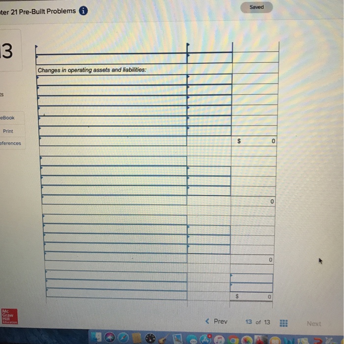 Solved Chapter 21 Pre-Built Problems Saved 13 Comparative | Chegg.com Solved Chapter 21 Pre-Built Problems Saved 13 Comparative | Chegg.com