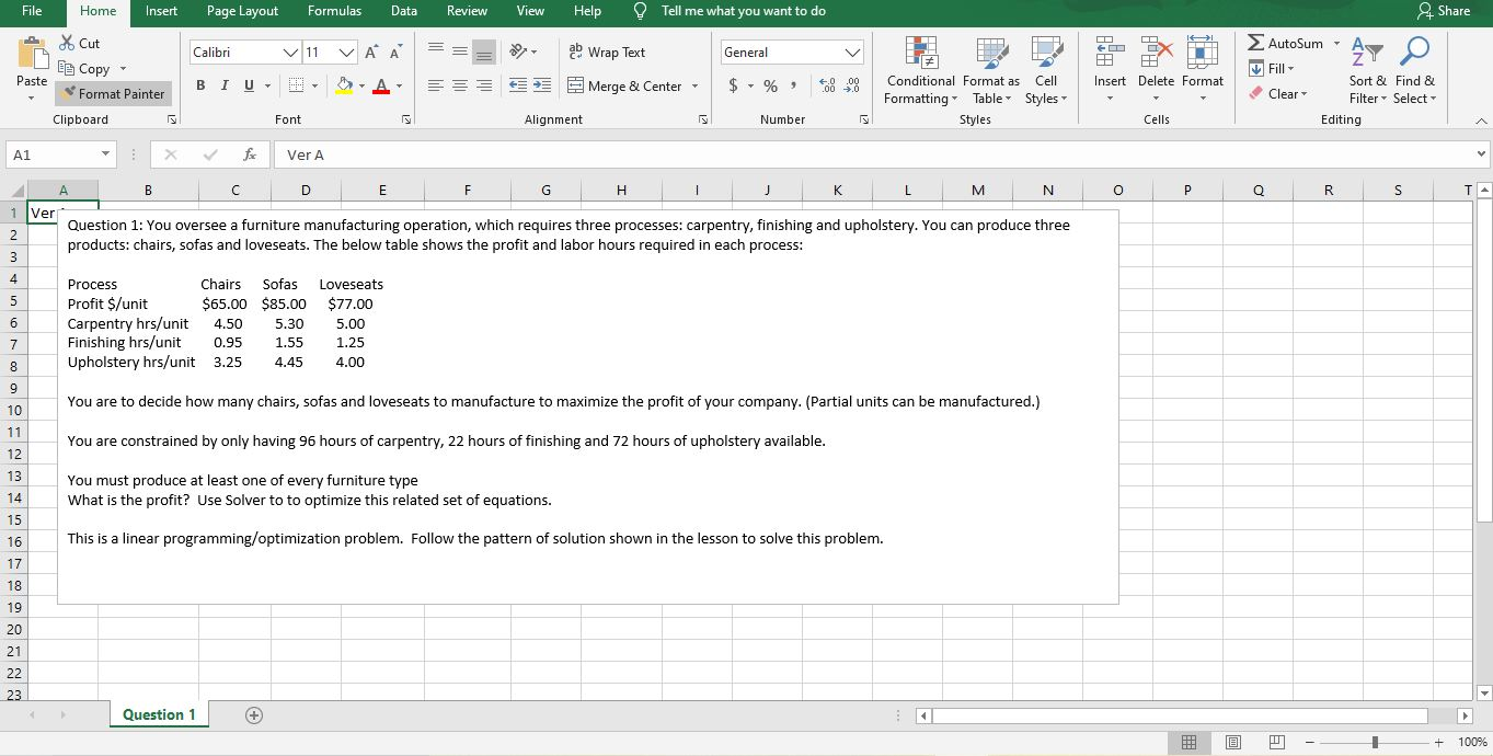 Using Excel and use the Solver Method on Excel. If | Chegg.com