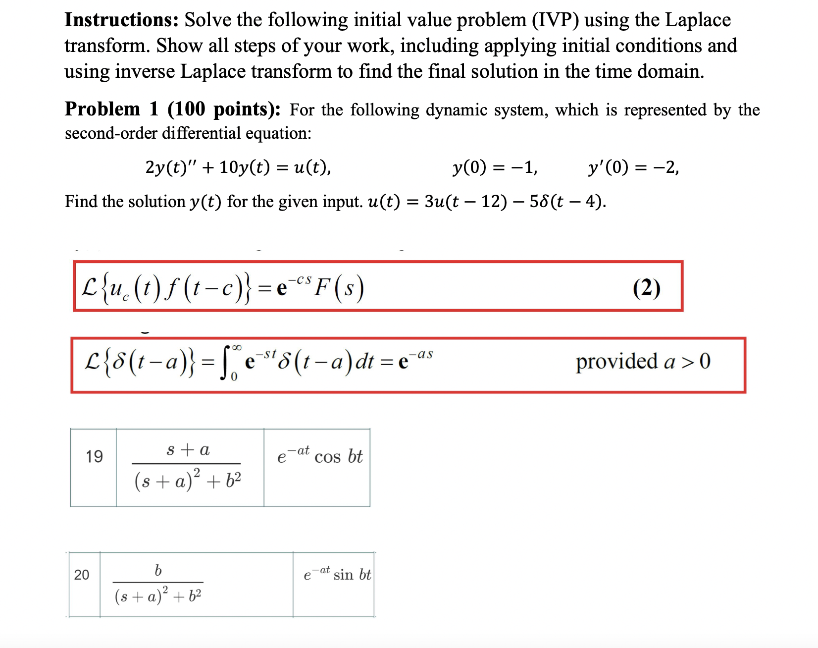 Solved PLEASE ANSWER FASTInstructions: Solve the following | Chegg.com