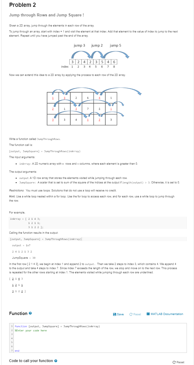 Solved Please give me the full code in MATLAB, PLEASE READ | Chegg.com