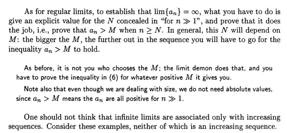 Solved 2. Prove: if an 0, An > M for n »1. In symbols: lim | Chegg.com