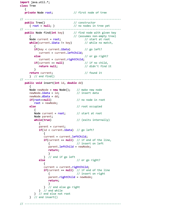 Solved Lab Practice// private void inurder(node localmoot)\} | Chegg.com