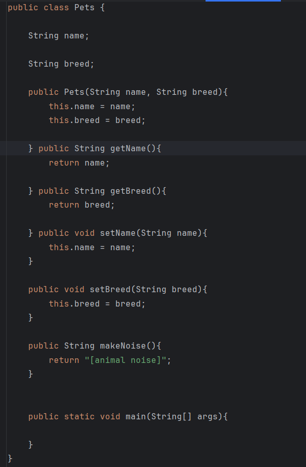 Solved Lab04 PetStoreStep 1 -- Writing the ConstructorsCat, | Chegg.com