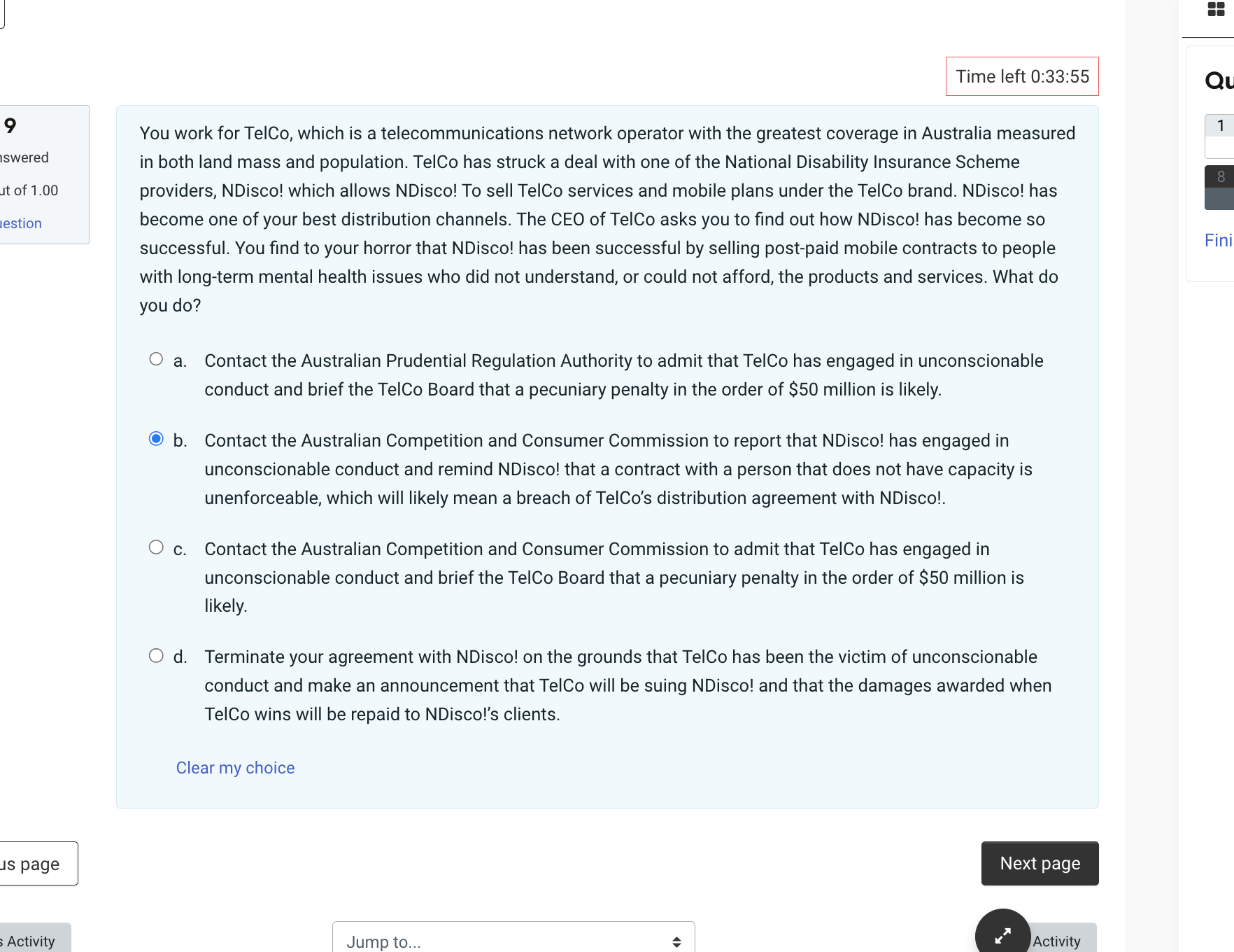 9 You work for TelCo, which is a telecommunications | Chegg.com