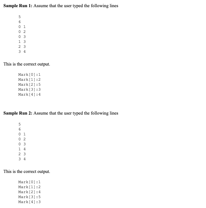 Solved 7. Write a C++ (or Java) program called hw4_3.cpp (or | Chegg.com