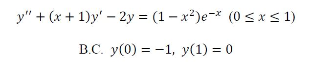 Numerical analysis By using finite difference | Chegg.com