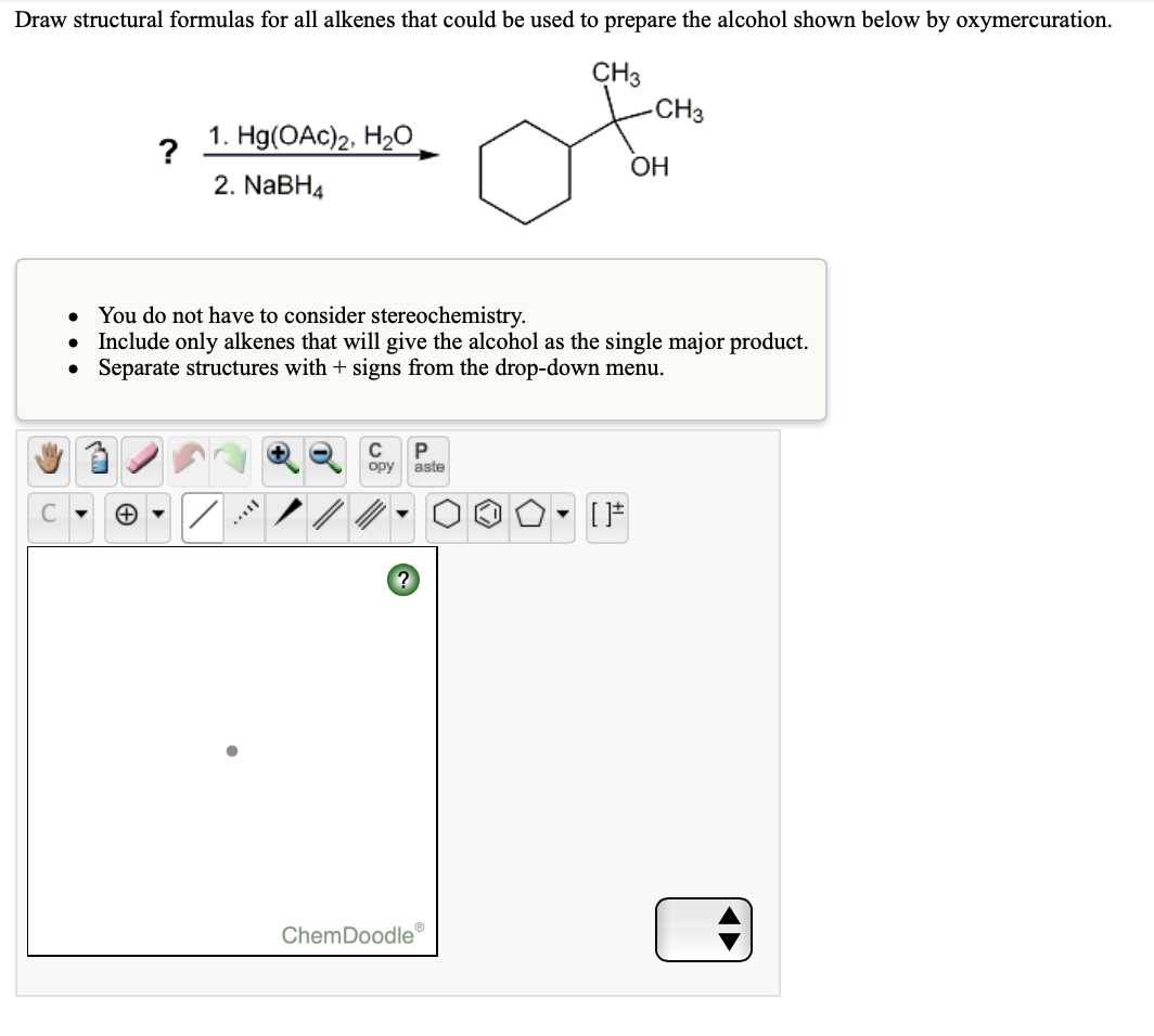 Solved Draw structural formulas for all alkenes that could | Chegg.com