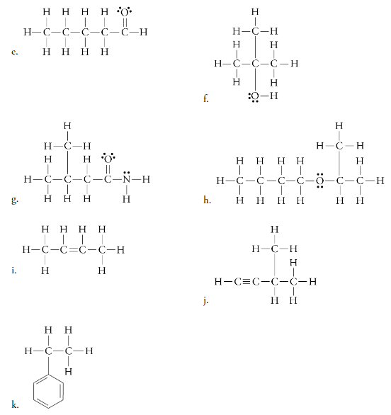 Solved Write line drawings to represent the Lewis structures | Chegg.com