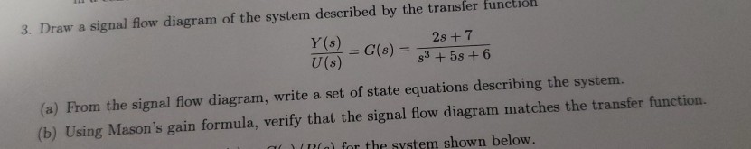 Signal Flow Diagram Formula Signal Flow Graphs Equation
