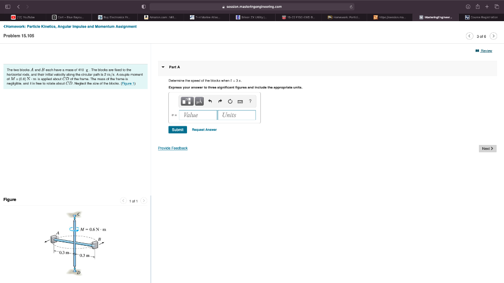 Solved O session.masteringengineering.com l។ + + D | Chegg.com