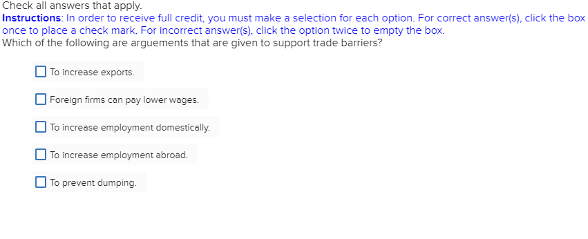 Solved Check all answers that apply. Instructions: In order | Chegg.com