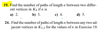 Solved 2. Does each of these lists of vertices form a path | Chegg.com