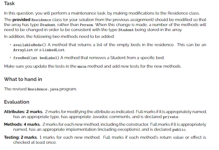 Solved Question 4 (8 points): Purpose: Maintenance Degree of | Chegg.com