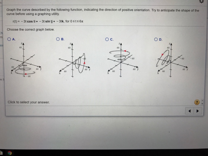 Solved Graph the curve described by the following function, | Chegg.com