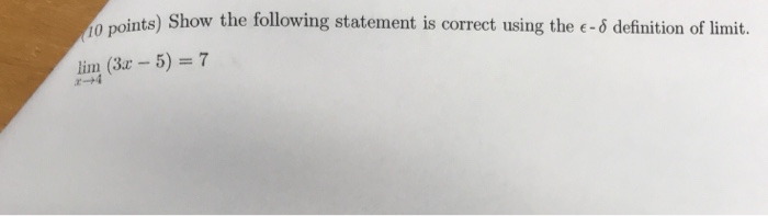 Solved Show the following statement is correct using the | Chegg.com