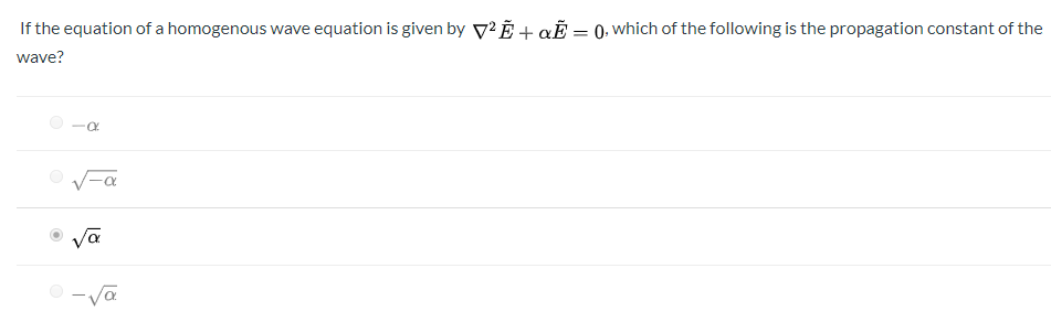 Solved If the equation of a homogenous wave equation is | Chegg.com