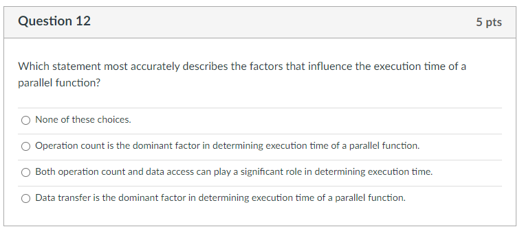 Solved Which statement most accurately describes the factors | Chegg.com