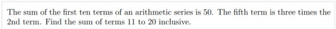 Solved A sequence is defined by un+1=aun+b, where un is the | Chegg.com