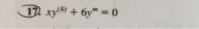 Solved Can Someone Explain How To Solve This Cauchy Euler