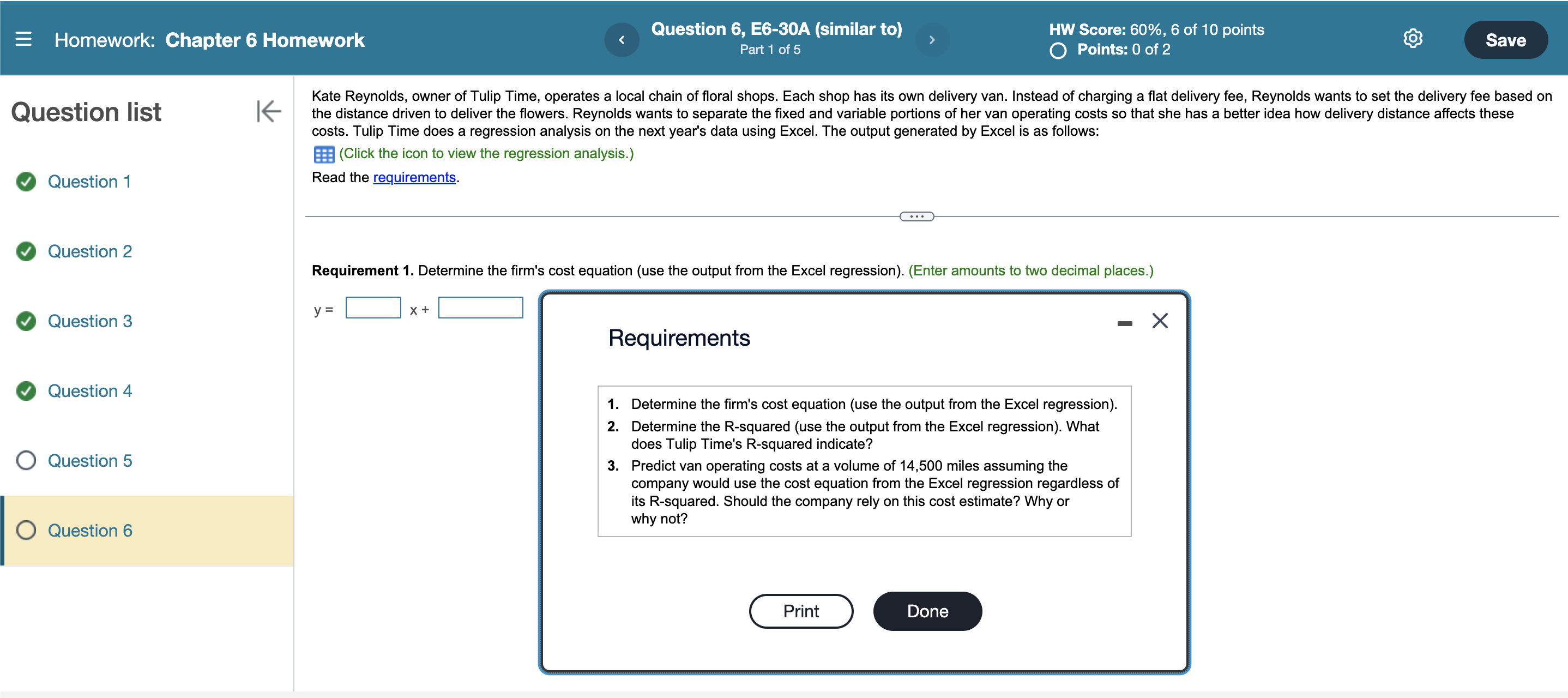 Solved This question has 5 parts, it says so at the top. I | Chegg.com