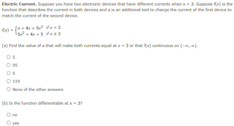 Solved Electric Current. Suppose you have two electronic | Chegg.com