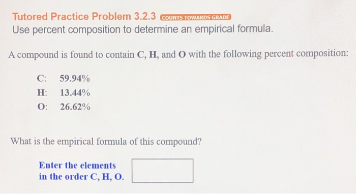 Solved Tutored Practice Problem 3.2.3 COUNTS TOWARDS GR Use | Chegg.com