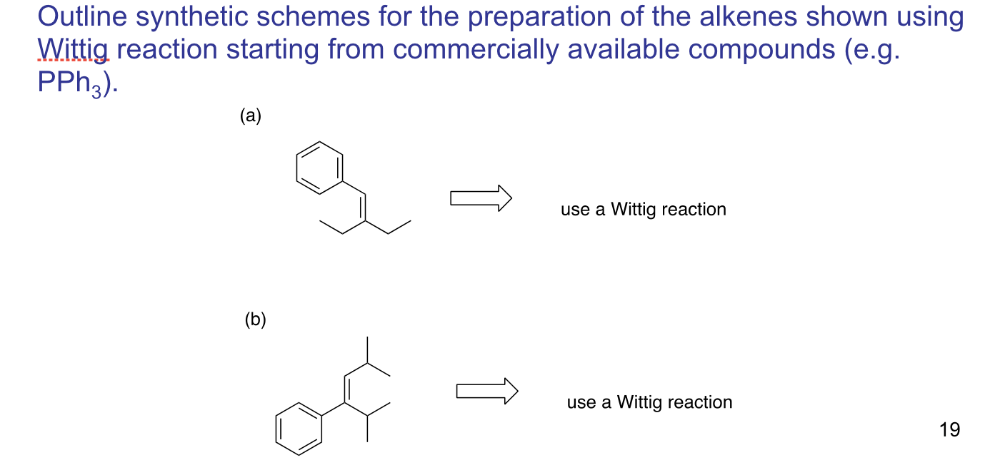 Solved Outline synthetic schemes for the preparation of the | Chegg.com