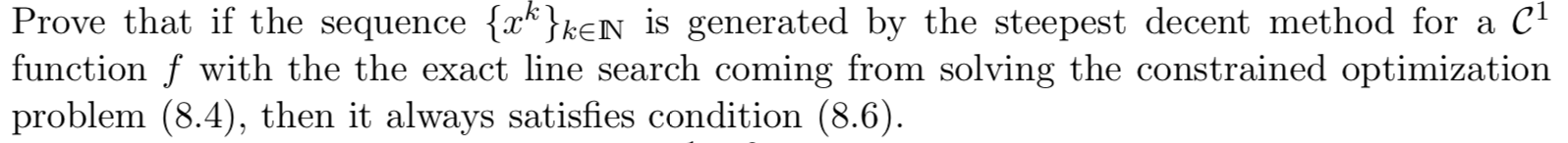 Solved Prove that if the sequence {xk }ken is generated by | Chegg.com