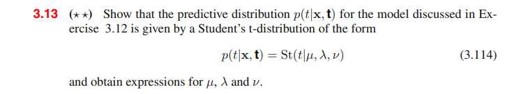 Solved From the book " Bishop - Pattern Recognition and | Chegg.com