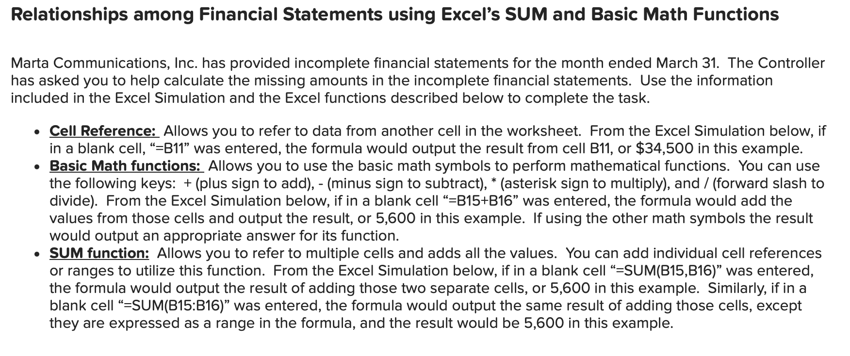 Solved Relationships among Financial Statements using | Chegg.com