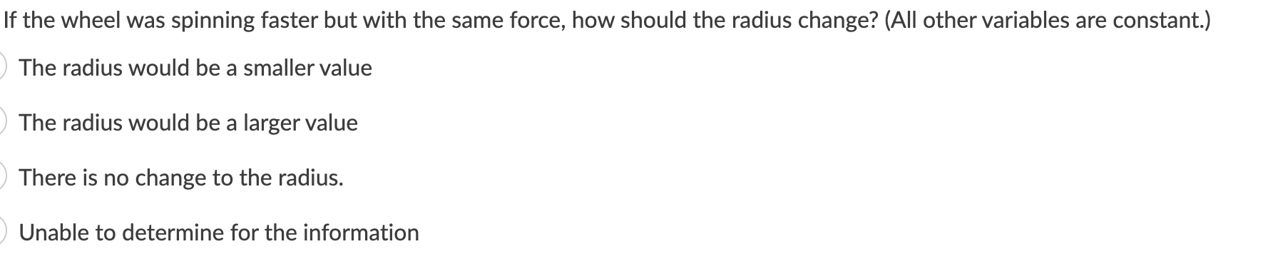 Solved Considering the wheel in the video, if the radius is | Chegg.com