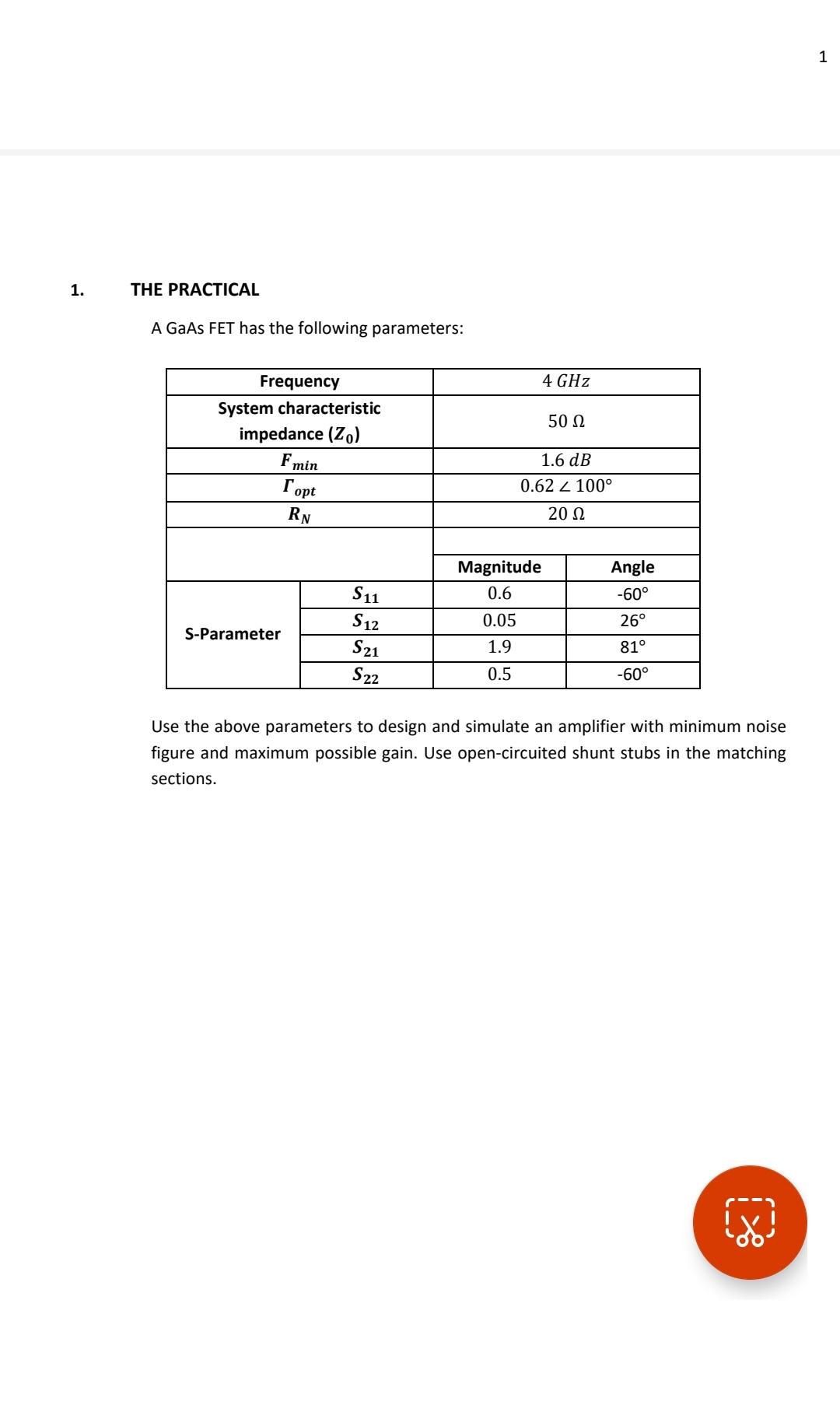 Solved can kindly assist with open-circuited shunt stubs in | Chegg.com