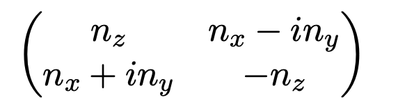 Solved Quantum Mechanics: a) Prove the Spin Matrix in | Chegg.com