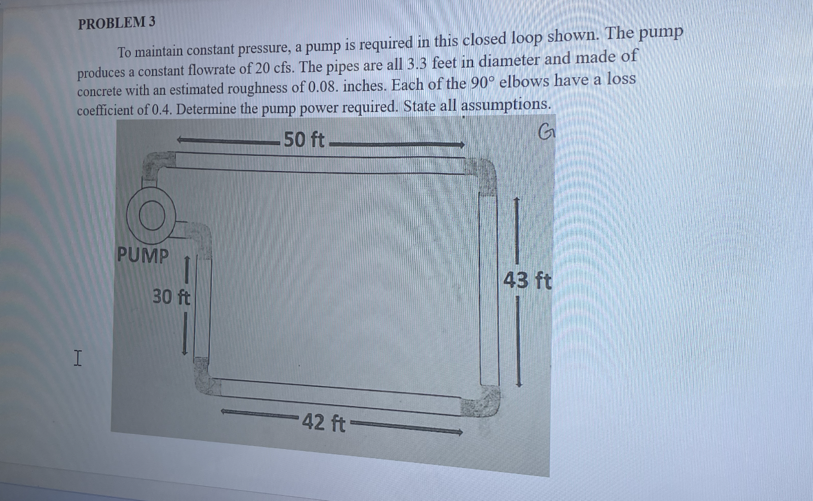 Solved PROBLEM 3To maintain constant pressure, a pump is | Chegg.com