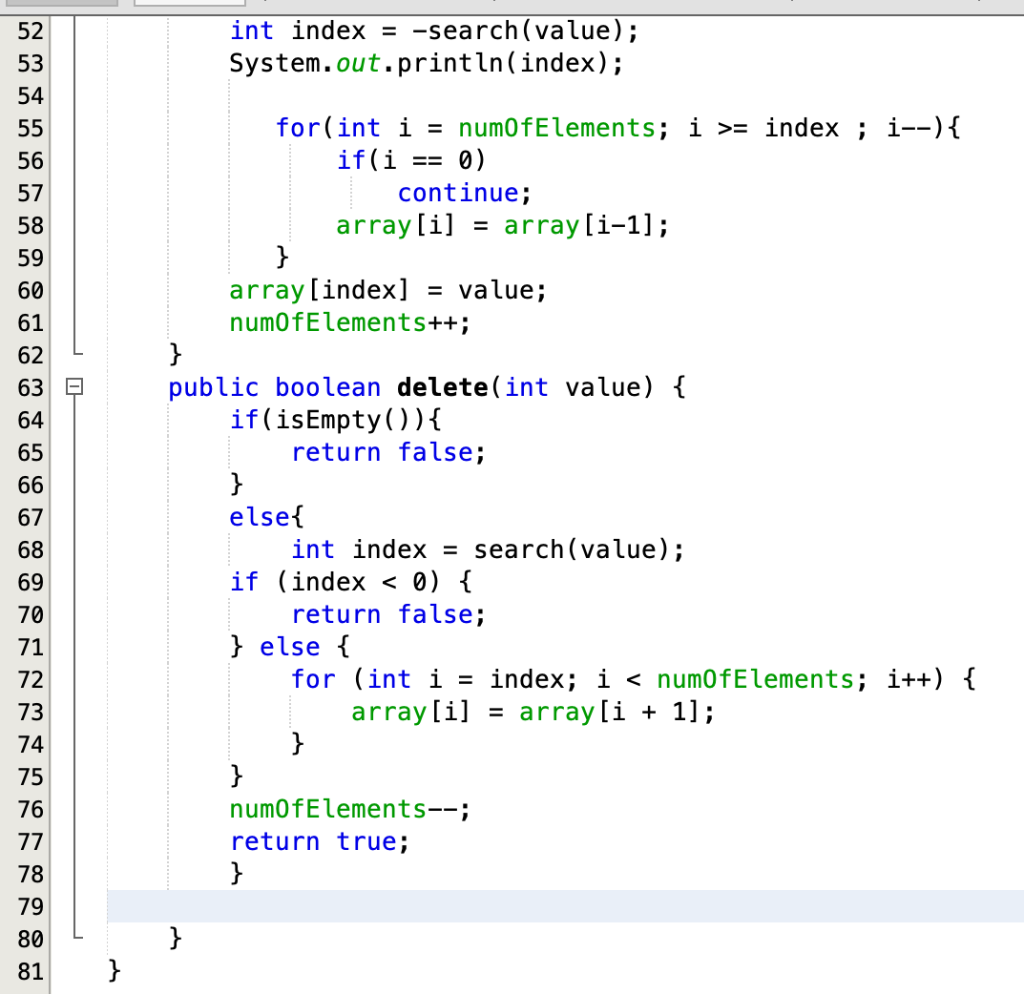 Solved How would I add a merge method for a longer-ordered | Chegg.com