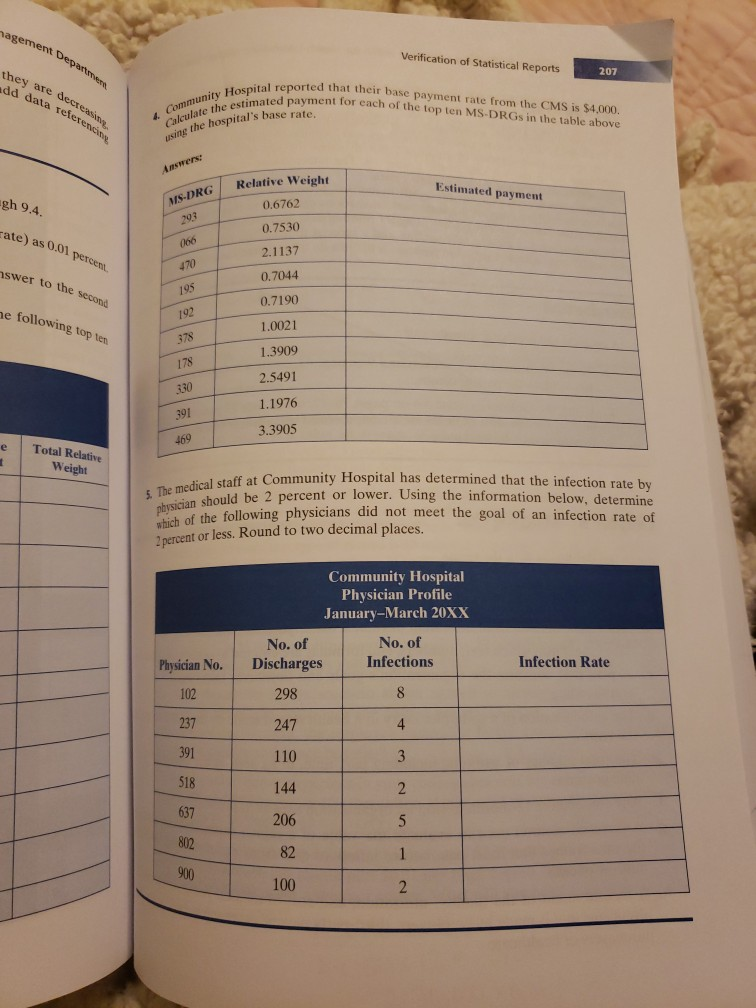 Chapter 9 Statistics Computed within the Health | Chegg.com